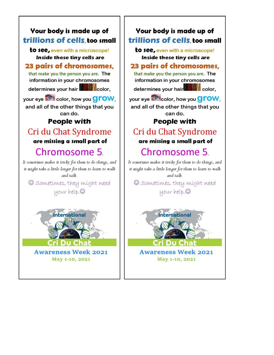 AWARENESS WEEK EVENTS - Five P Minus Society